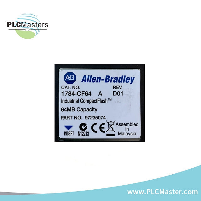 Allen-Bradley 1784-CF64 Industrial CompactFlash Card – PLC Masters Ltd.