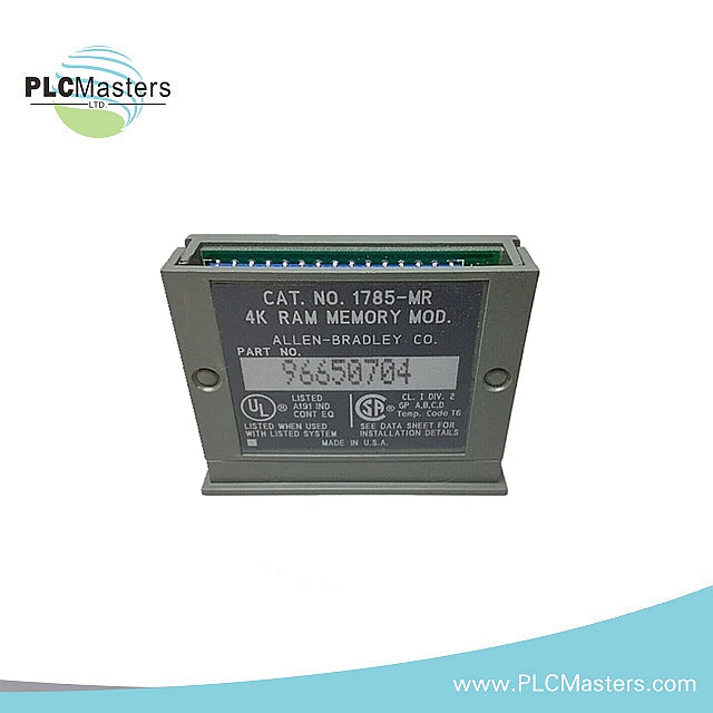 Allen-Bradley 1785-MR 4K CMOS RAM Module – PLC Masters Ltd.
