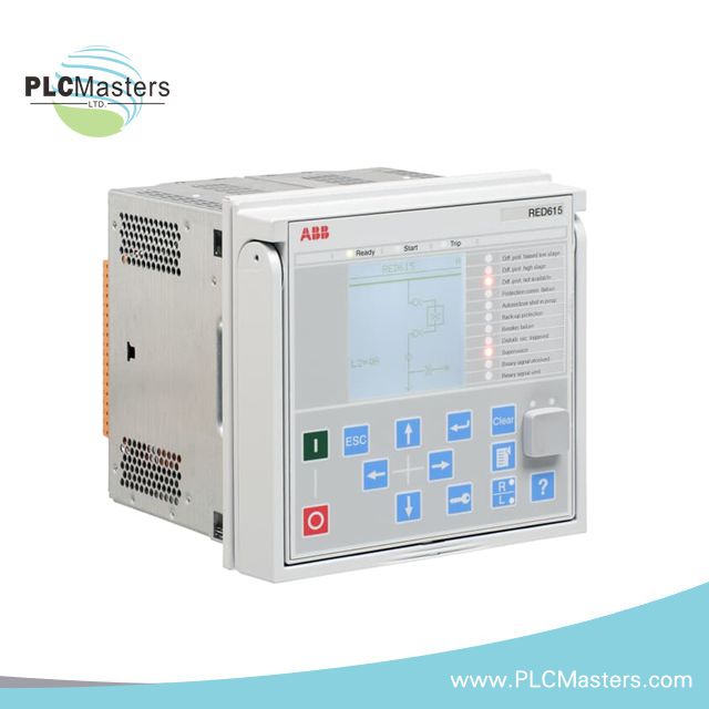 ABB RED615 DIS0012 LHMI Large IEC Aluminium Front