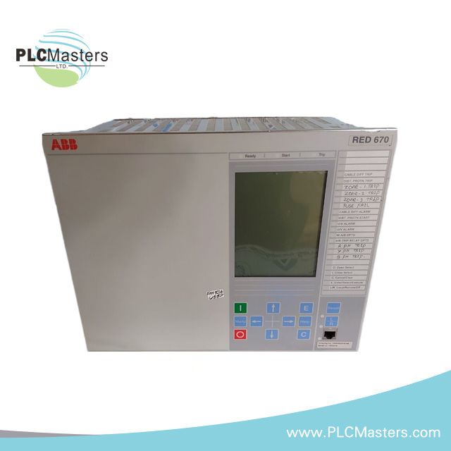 ABB RED670 1MRK002810-AC Protection Relay – PLC Masters Ltd.