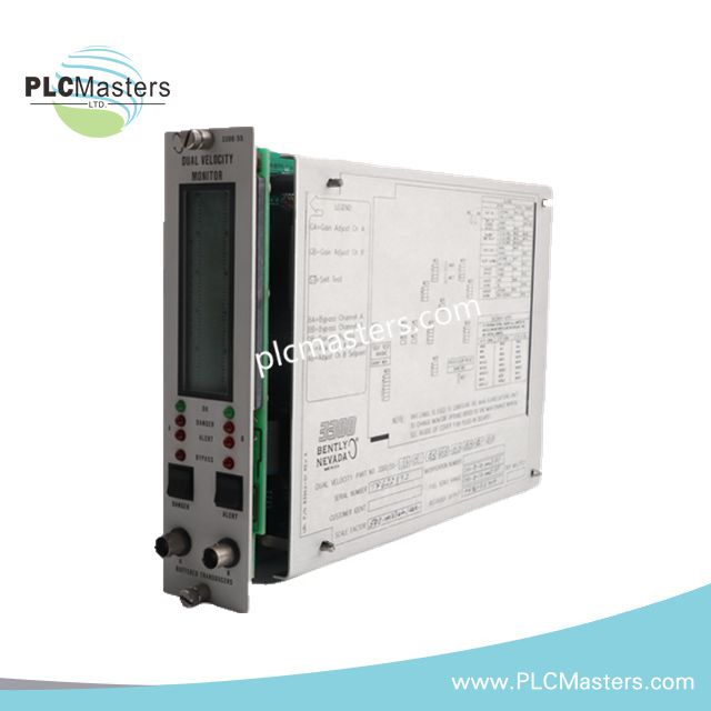 Bently Nevada 3300/55-03-04-14-14-00-00-07-00 Dual Velocity Monitor