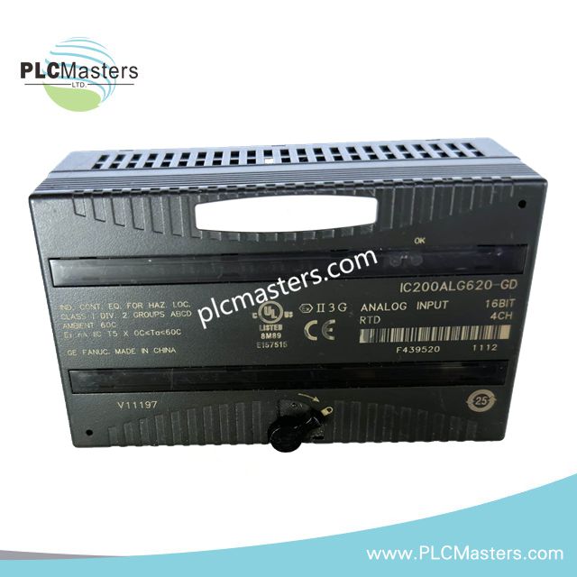 GE IC200ALG620 IC200ALG620JF IC200ALG620-EC Módulo de Entrada Analógic
