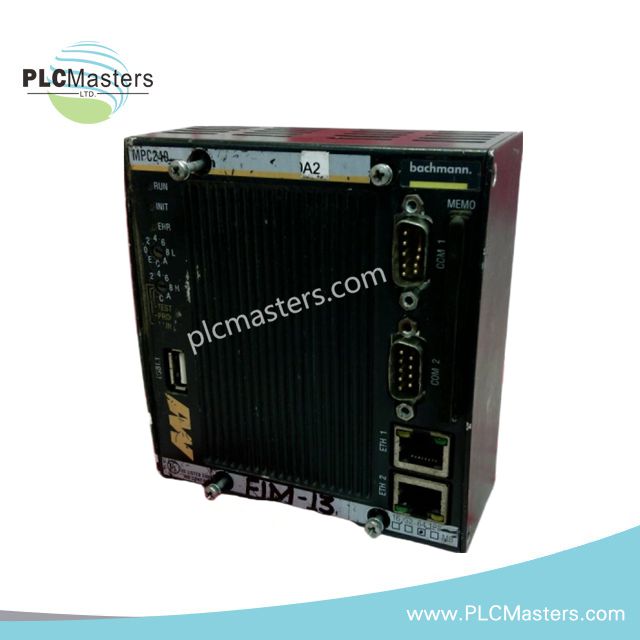 Bachmann MPC240/64MB CPU Module